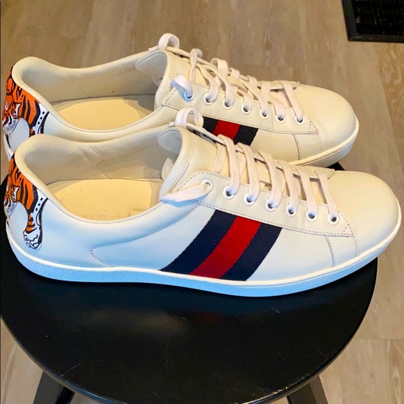 Gucci | Shoes | Authentic Gucci Ace Tiger Sneaker | Poshmark